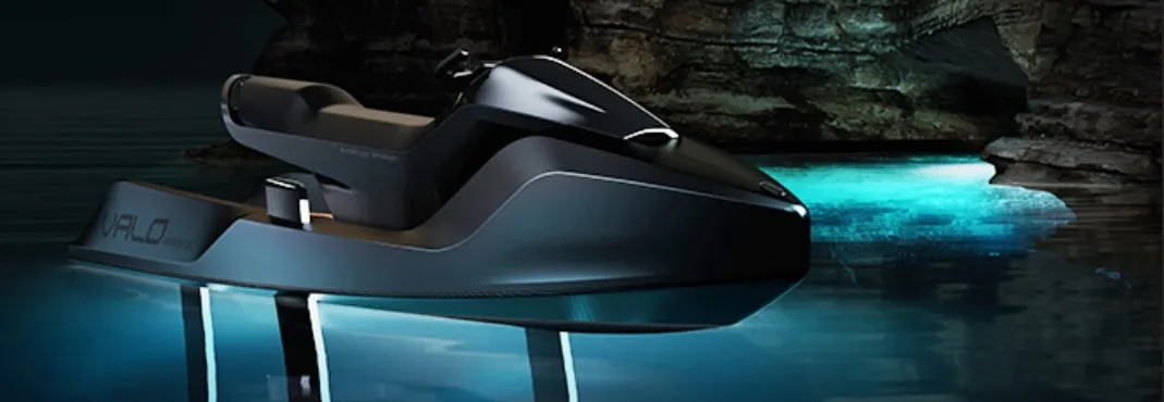 De Valo Hyperfoil is het elektrische miljoenenspeeltje van de jetski-wereld