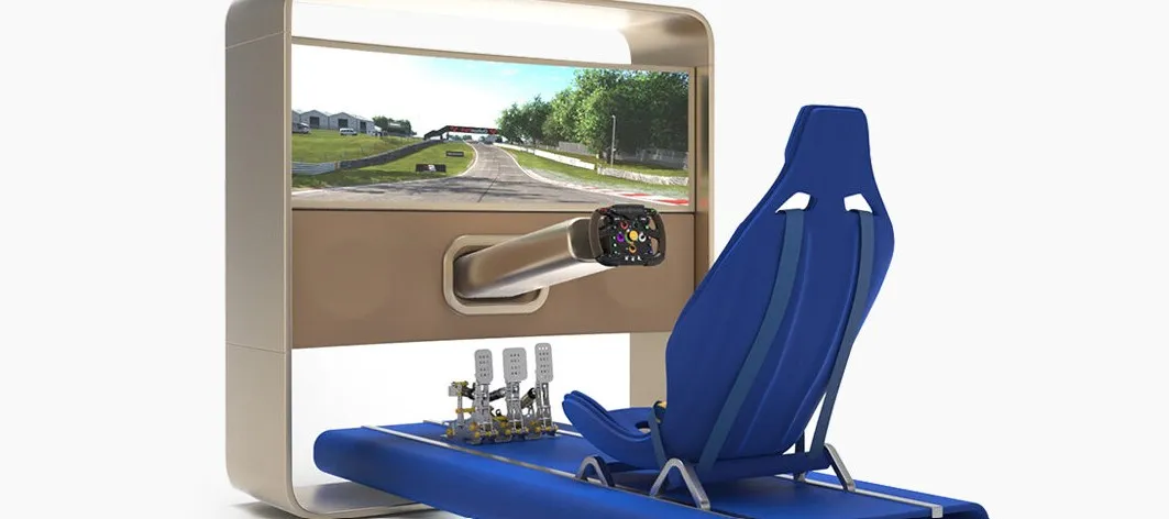 De DrivePod Professional Driving Simulator is de definitie van simracen ...
