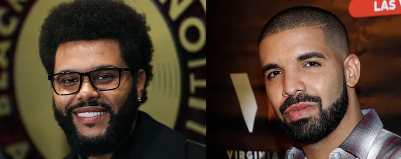 Drake en The Weeknd werken samen zonder dat ze dit weten