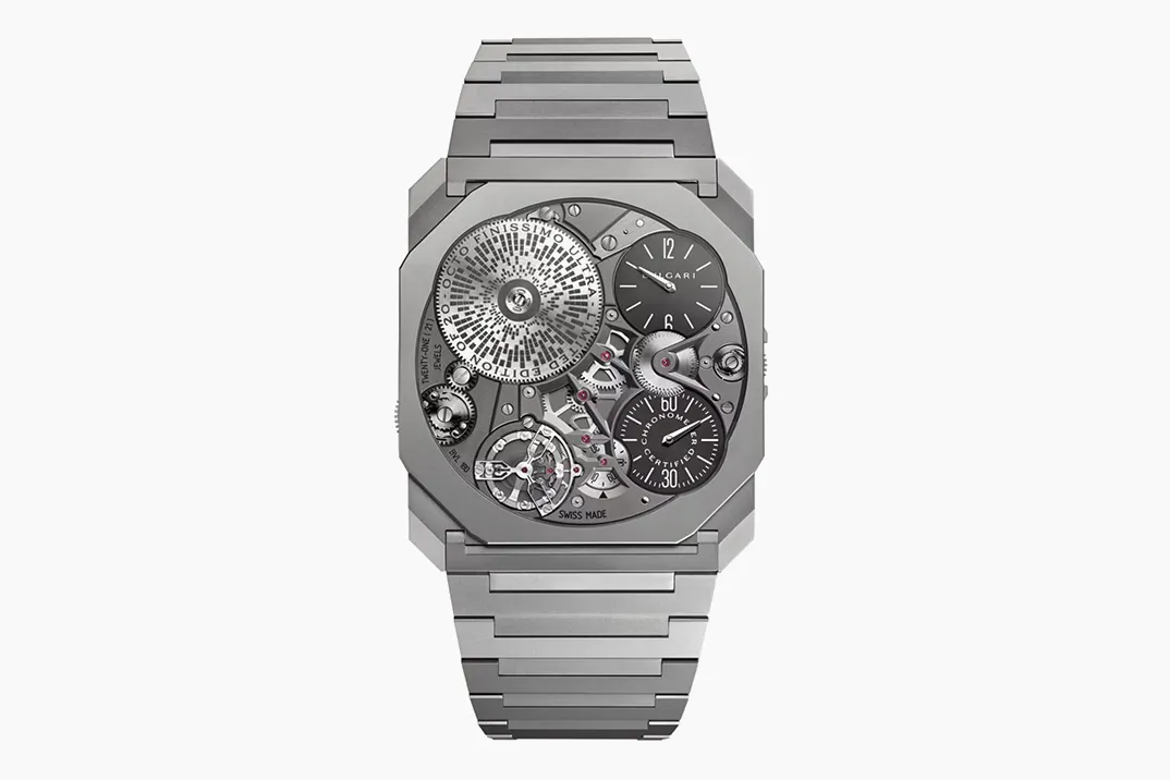 Bulgari komt met flitsend dun mechanisch horloge en vestigt daarmee ...
