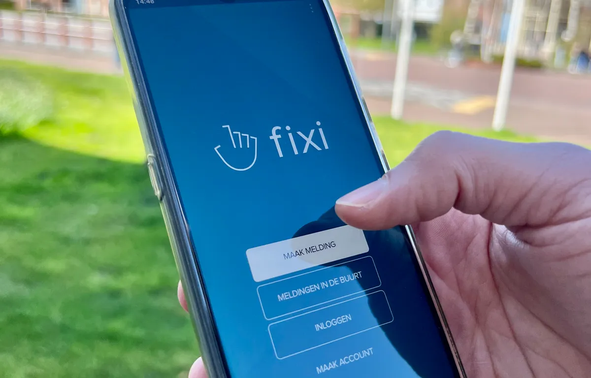 Melding openbare ruimte? Gebruik alleen Fixi!