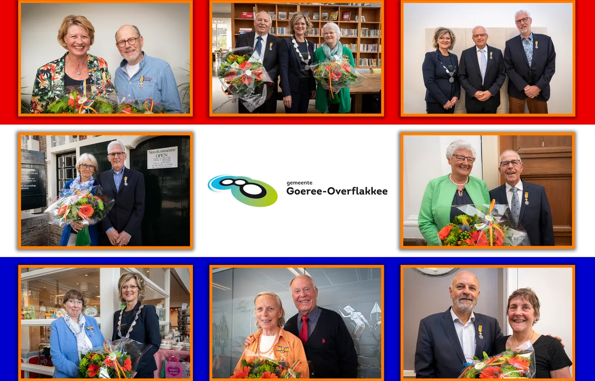 Elf lintjes bereiken Goeree-Overflakkee