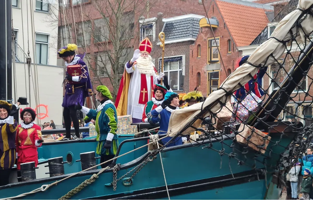 Sinterklaas viering in Nederland