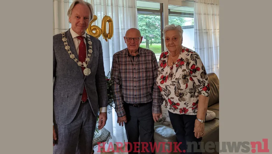 Bart en Miep Timmer 60 jaar getrouwd