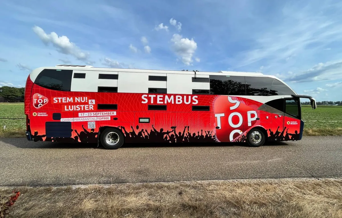 De Top 900-stembus komt naar je toe!