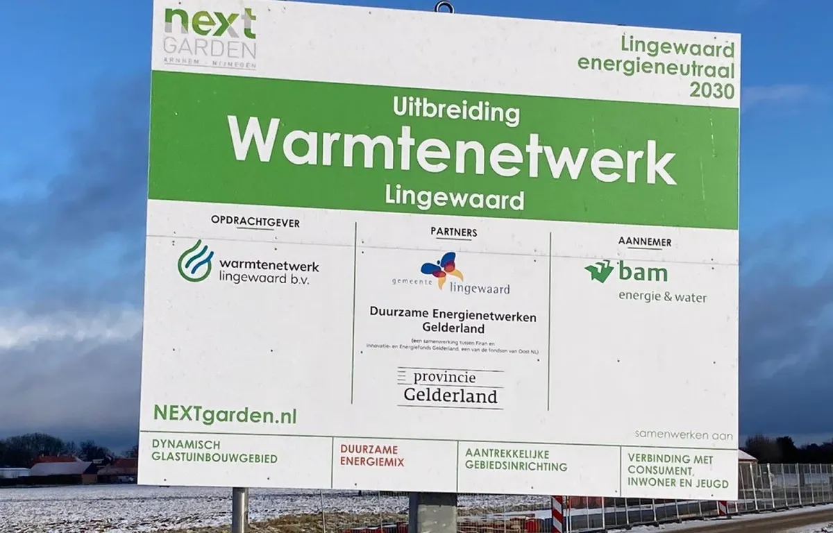 Start werkzaamheden warmtenet NEXTgarden