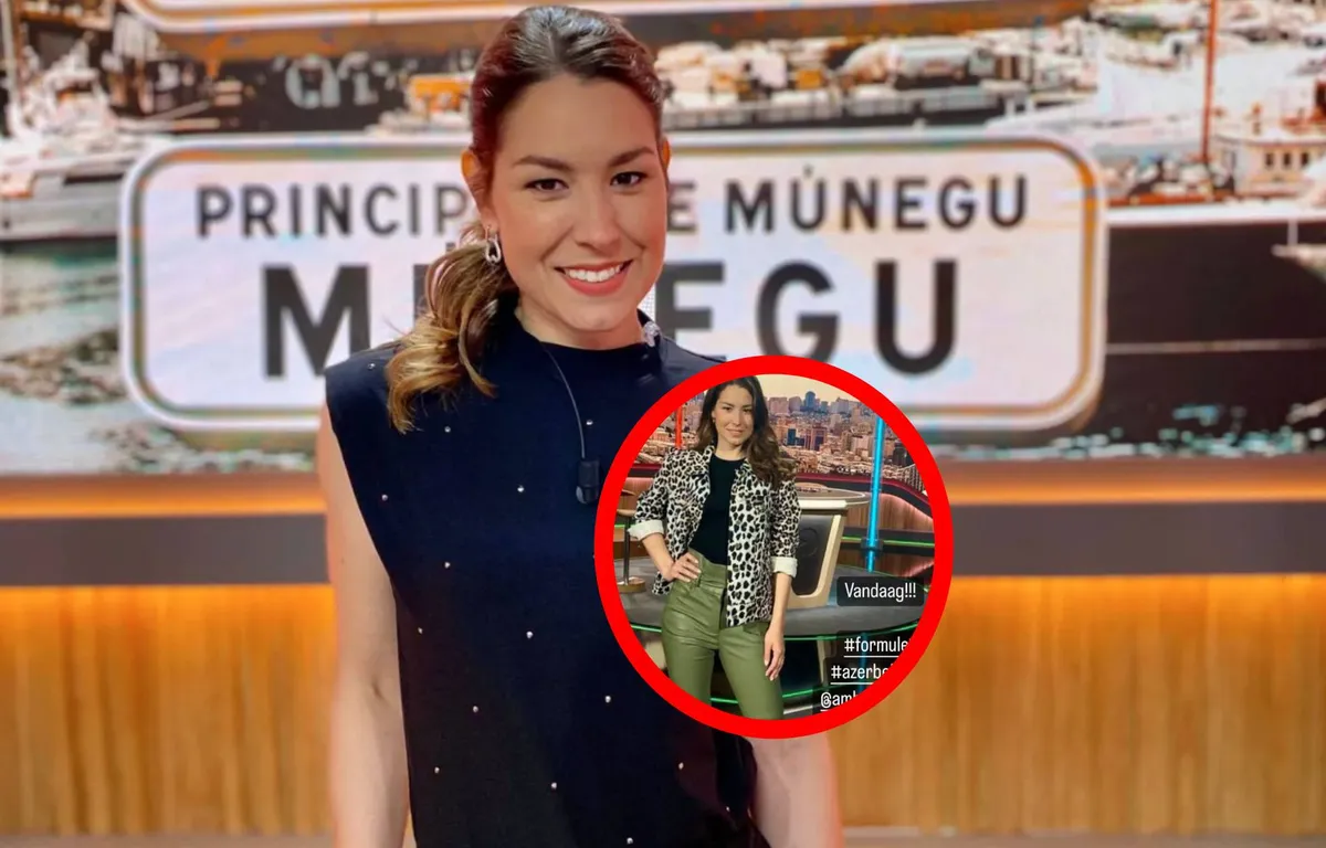 Foto: Amber Brantsen luistert naar kijker en kleedt zich om bij F1-show ...