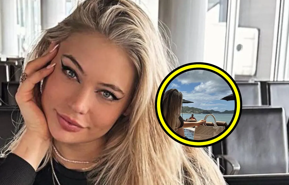 Half ontklede Jutta Leerdam laat zich optimaal verwennen door Jake Paul Half ontklede Jutta Leerdam laat zich optimaal verwennen door Jake Paul