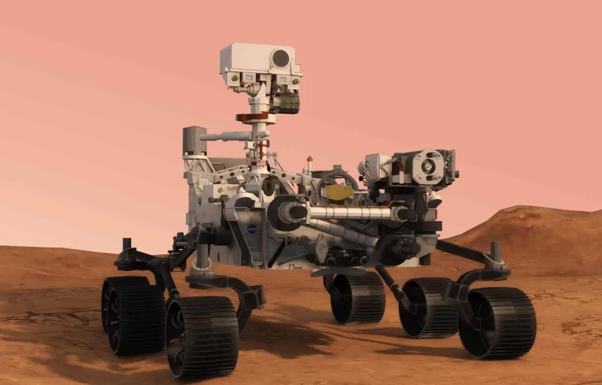 Mars robot Perseverance stuurt stoere beelden
