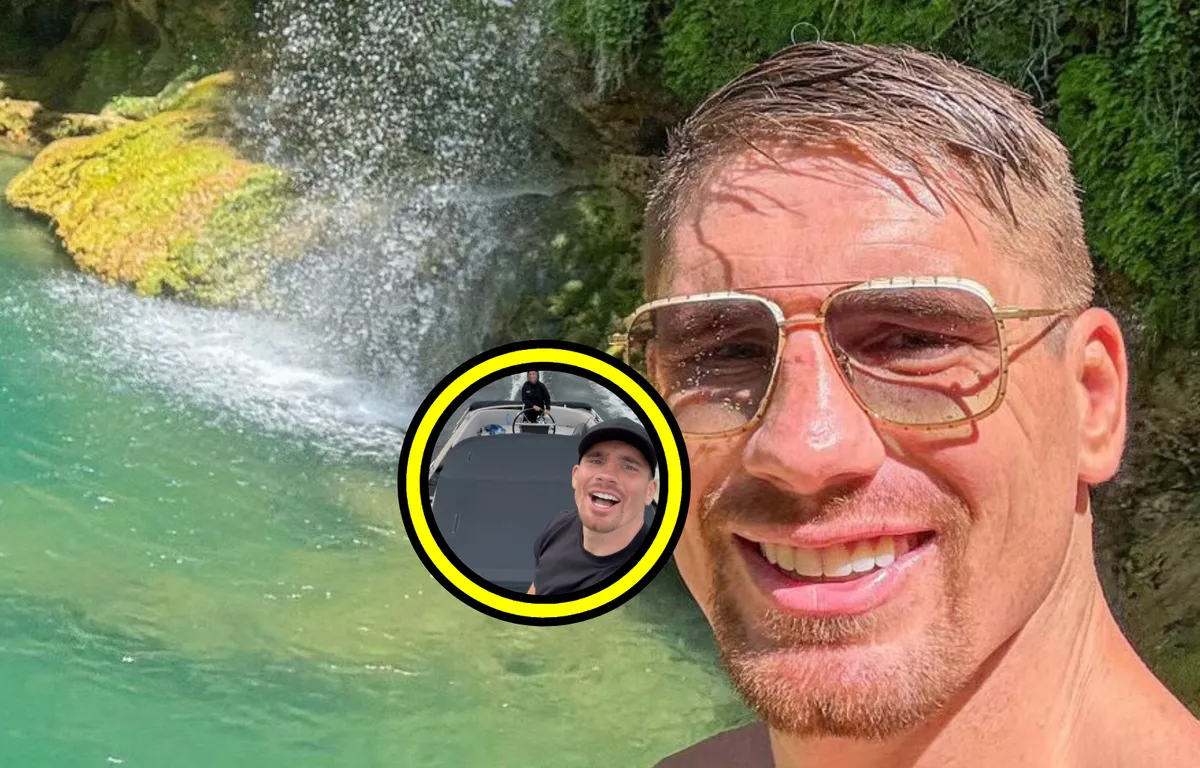 Rico Verhoeven laat Naomy van Beem de leiding nemen tijdens kletsnat ...