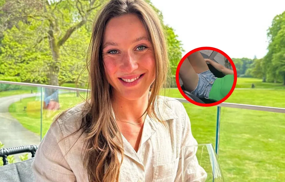 Foto: Suzanne Schulting laat prachtige beentjes zien op bloedheet dakterras