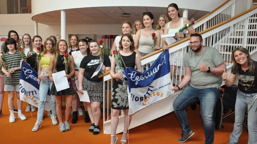 Grote vreugde bij basis- en kaderleerlingen Fioretti College