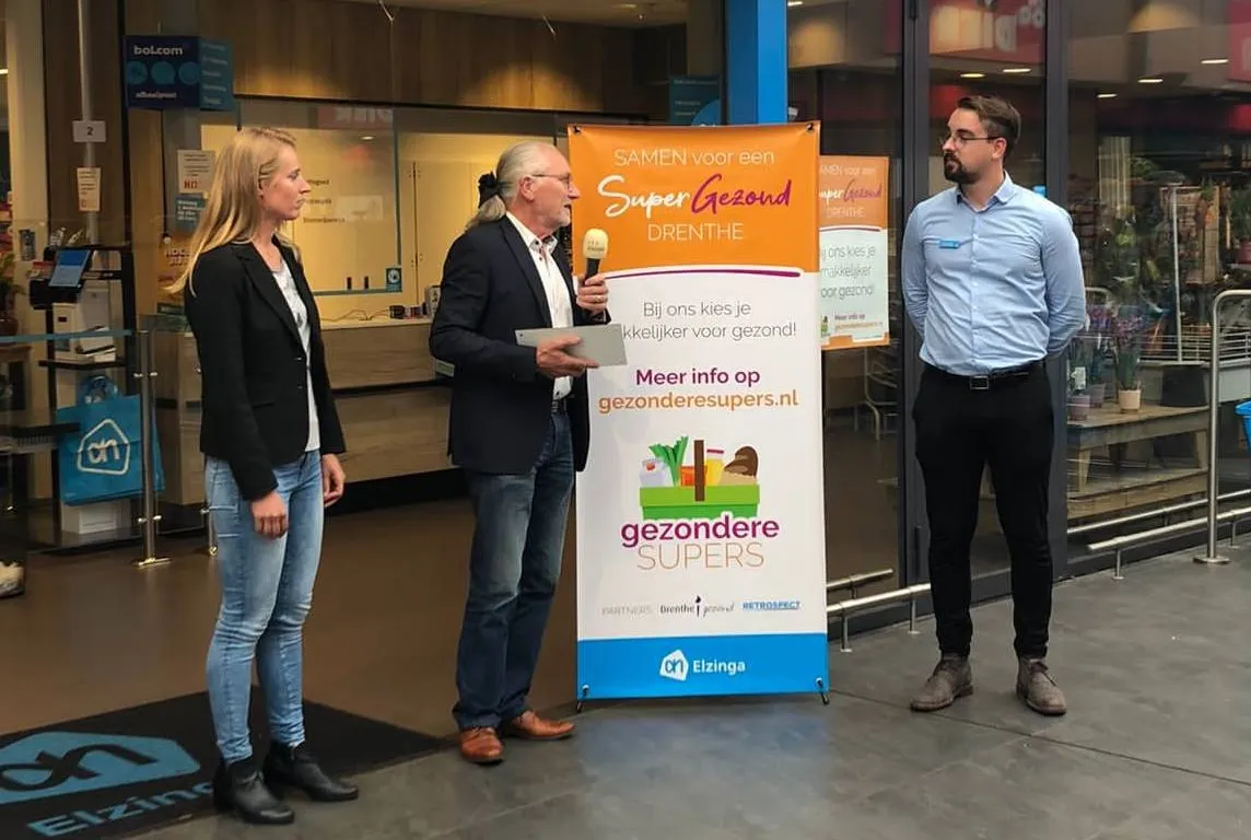 Albert Heijn Elzinga ontvangt gouden certificaat ‘Gezondere Supermarkt’