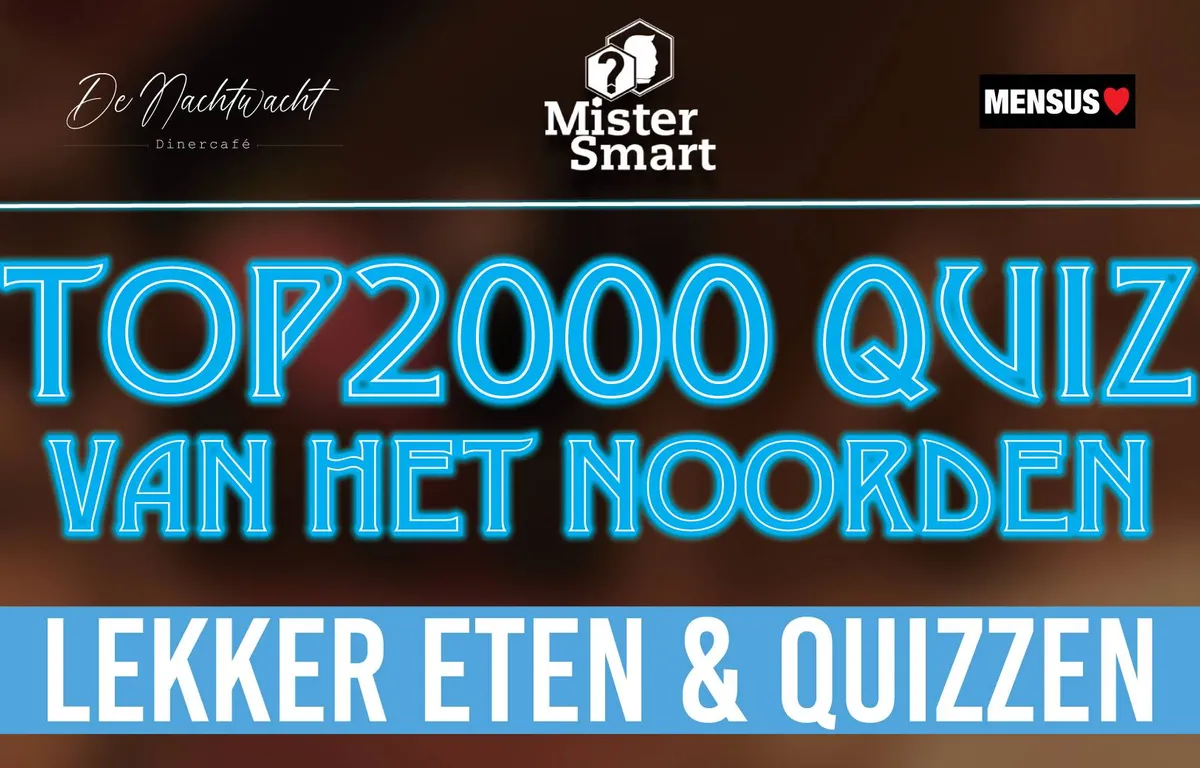 Top 2000 Quiz & Lekker Eten in De Grote Kerk van Meppel