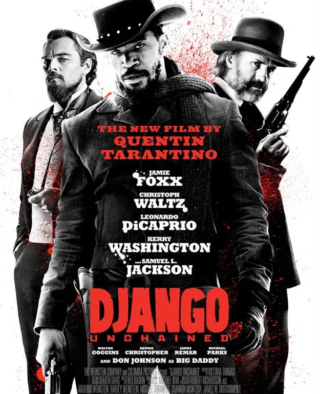 Nieuwe filmposter Django Unchained