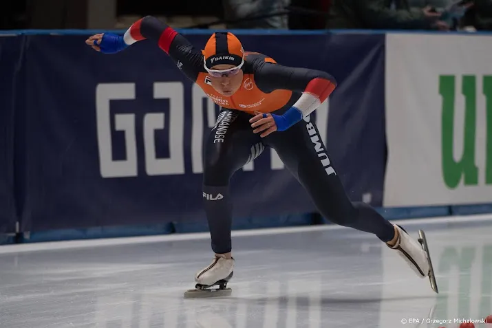 Schaatsster Leerdam blijft ongeslagen op 1000 meter