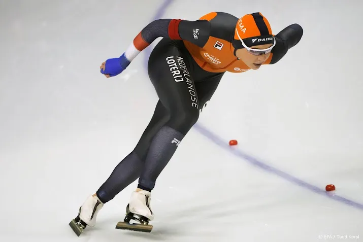 Schaatsster Leerdam wint in Calgary derde 1000 meter op rij