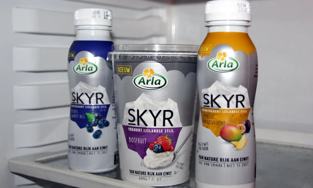 Skyr in schappen Delhaize