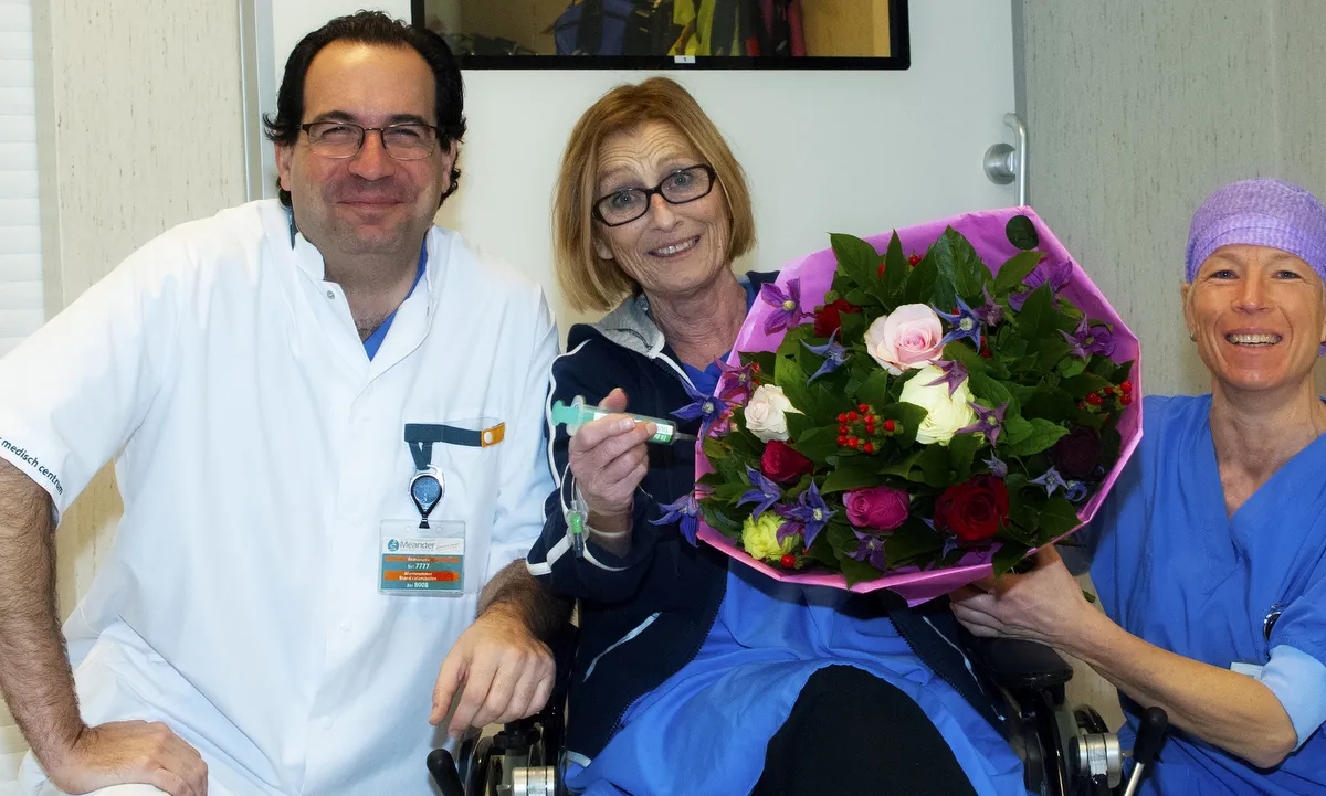 Duizendste dotterbehandeling binnen één jaar in Meander Medisch Centrum