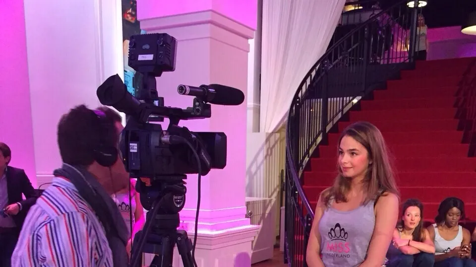 Margot Hanekamp bij laatste 12 voor Miss Nederlandverkiezing