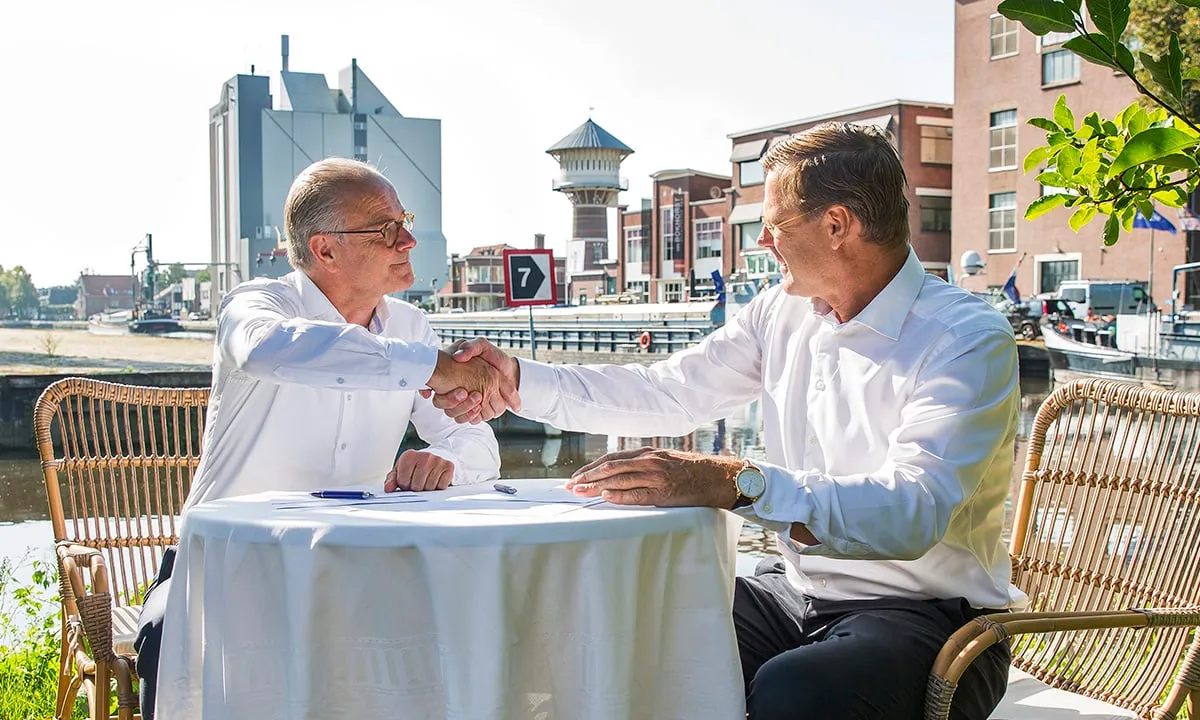 Ontwikkeling havenkom stukje dichterbij