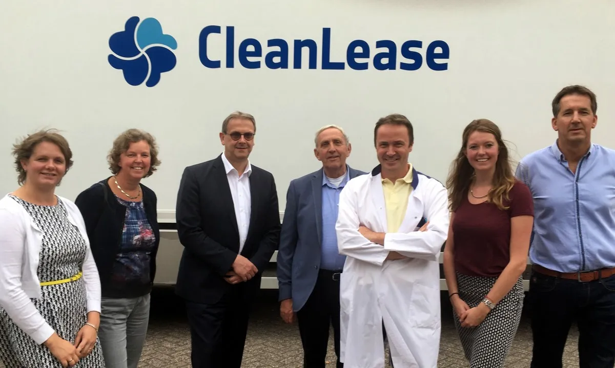 CDA bezoekt wasserij CleanLease