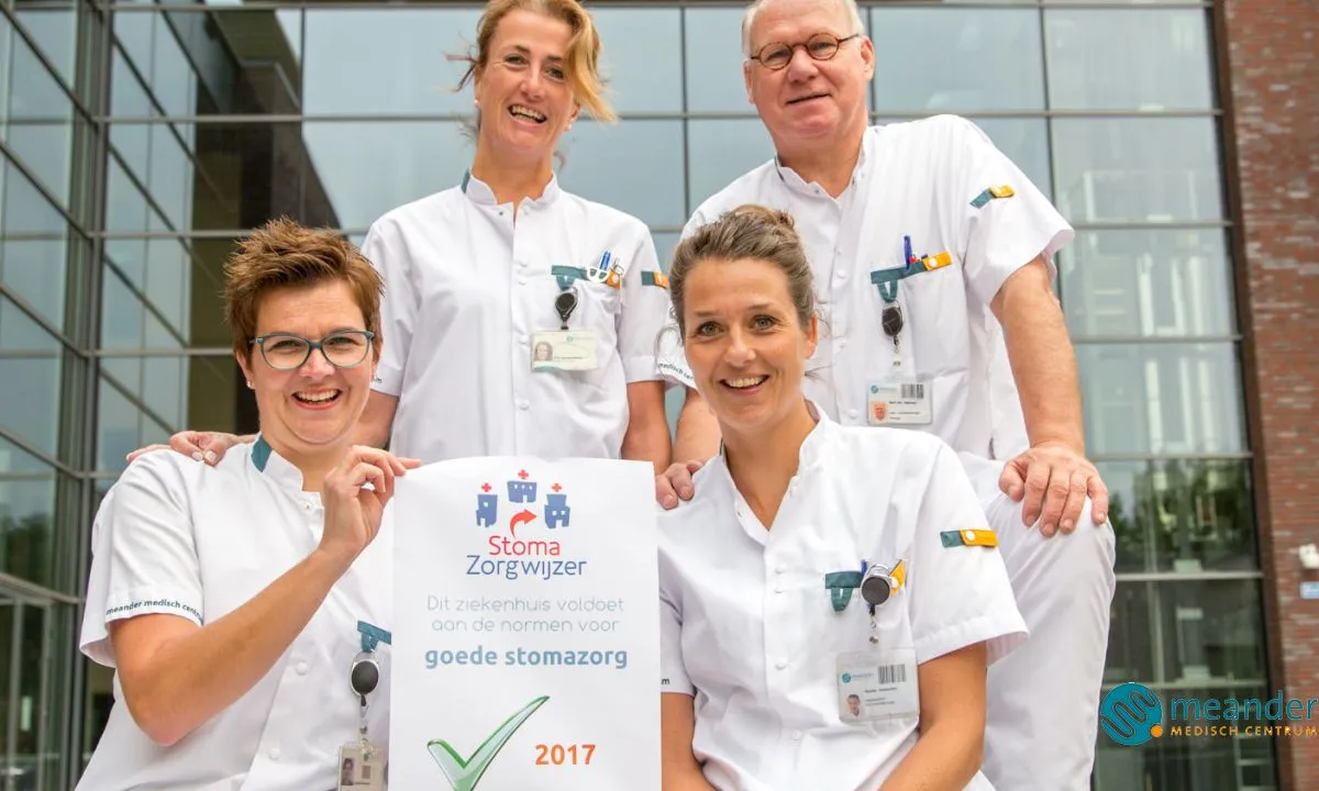 Groen vinkje voor stomazorg in Meander Medisch Centrum