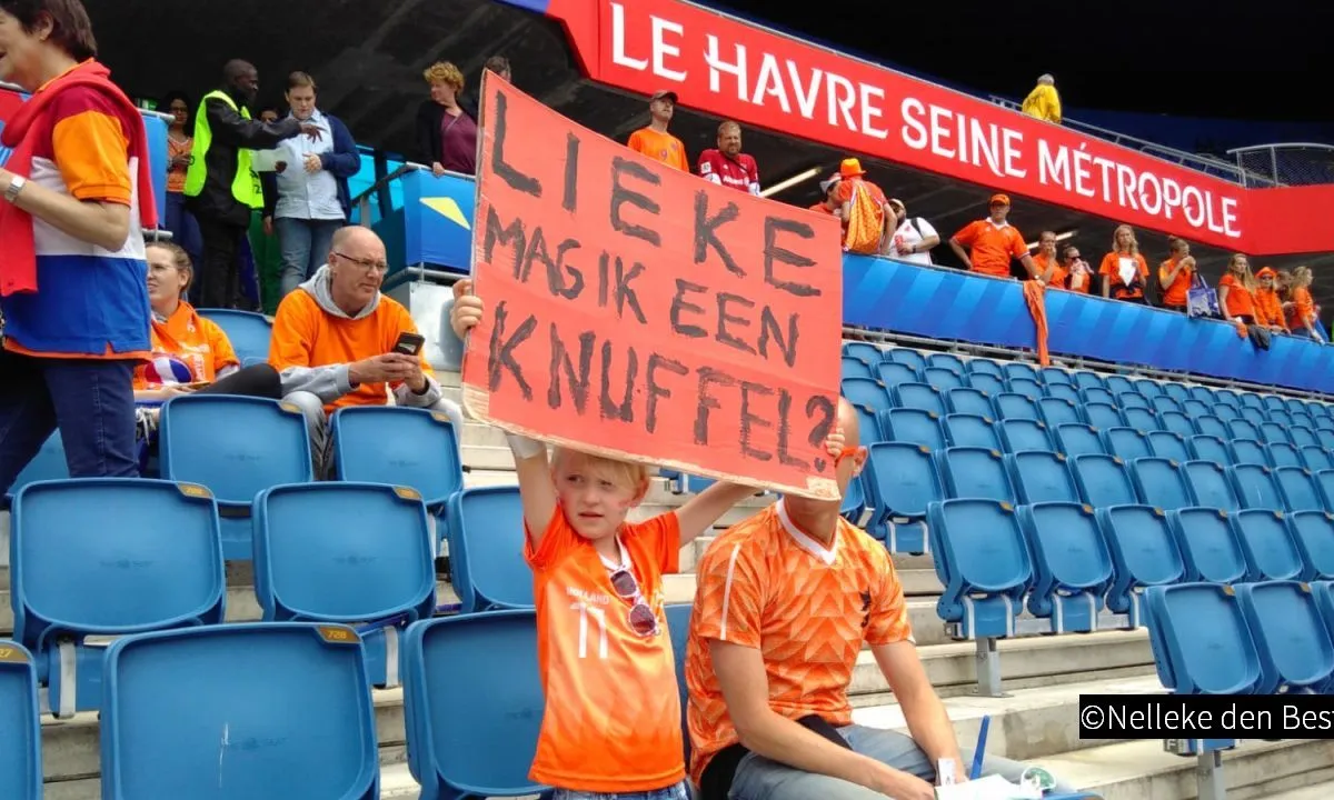 "Kan ik dan ook op de foto met Lieke?"