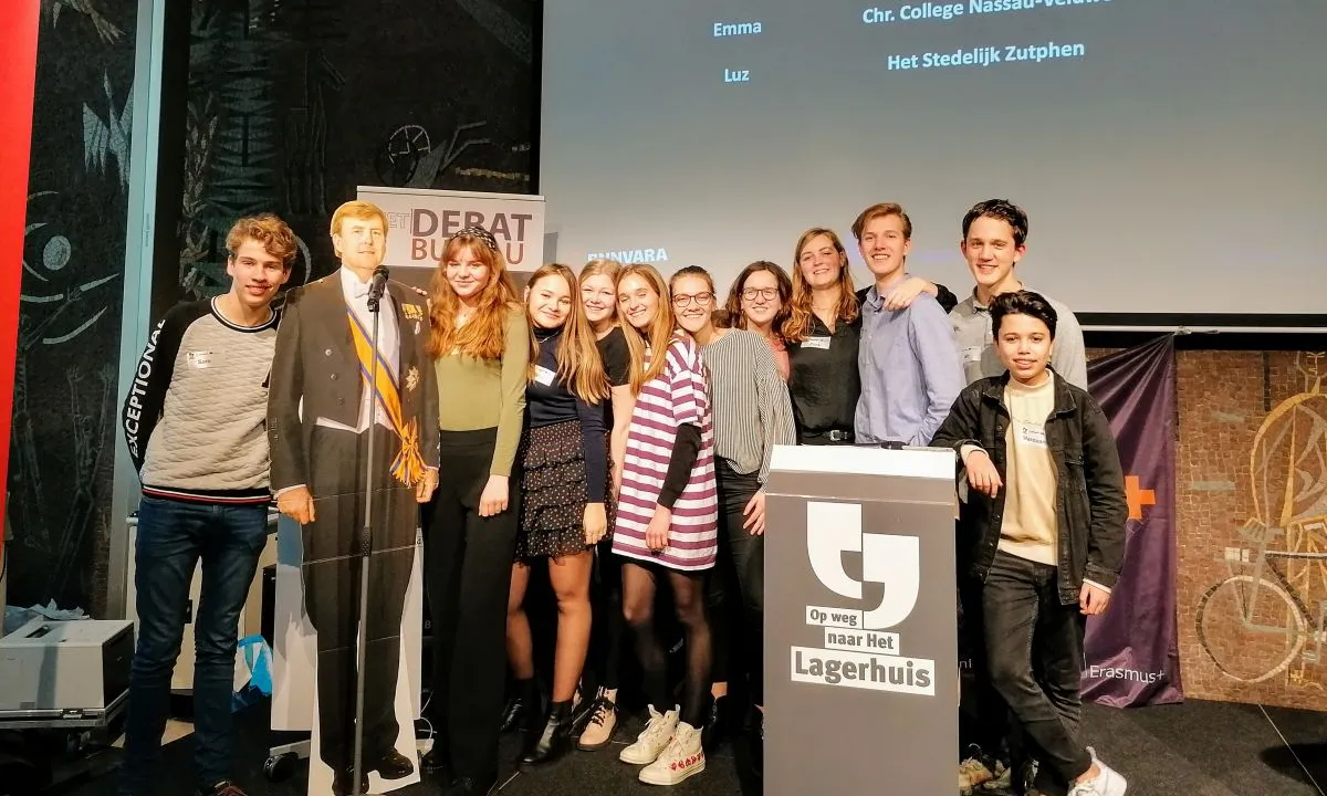 Corlaer College uitgeschakeld bij "Op Weg Naar Het Lagerhuis"