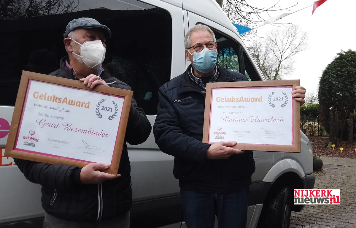 Rien Haverlach en Geurt Bezembinder werden bedankt