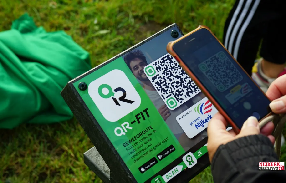 Met QR-code fitter worden