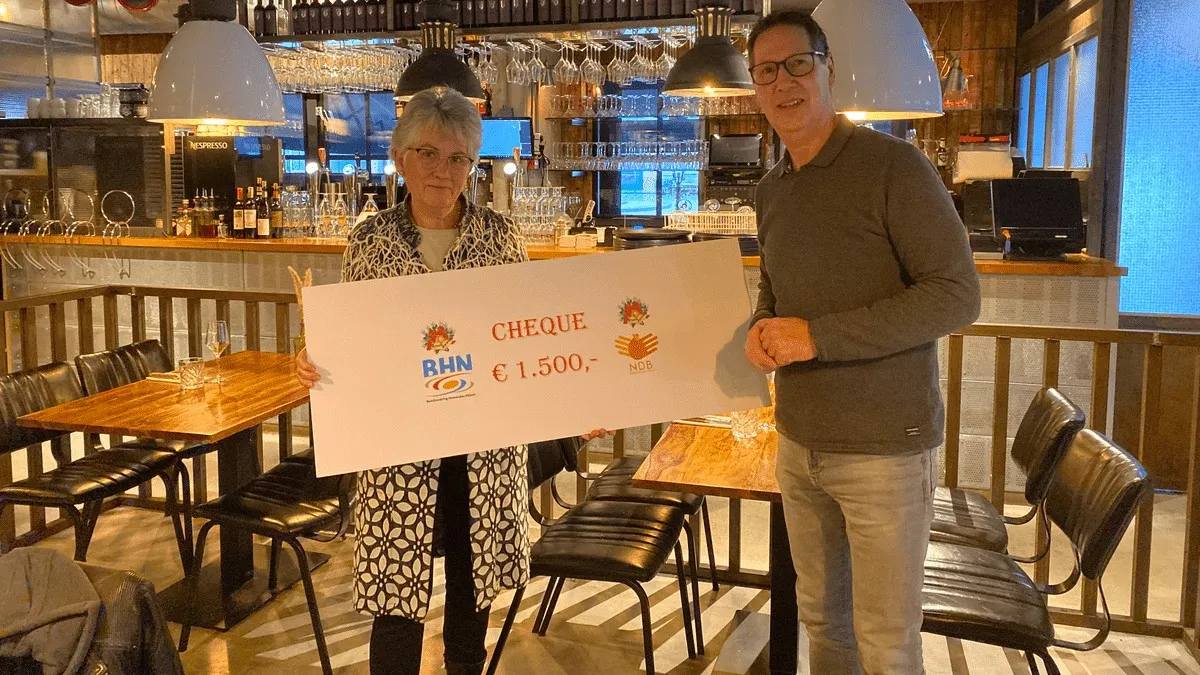 BHN overhandigt cheques aan goede doelen