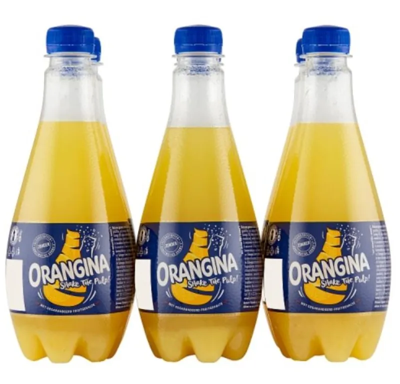 Terugroepactie Orangina frisdranken wegens stukjes plastic