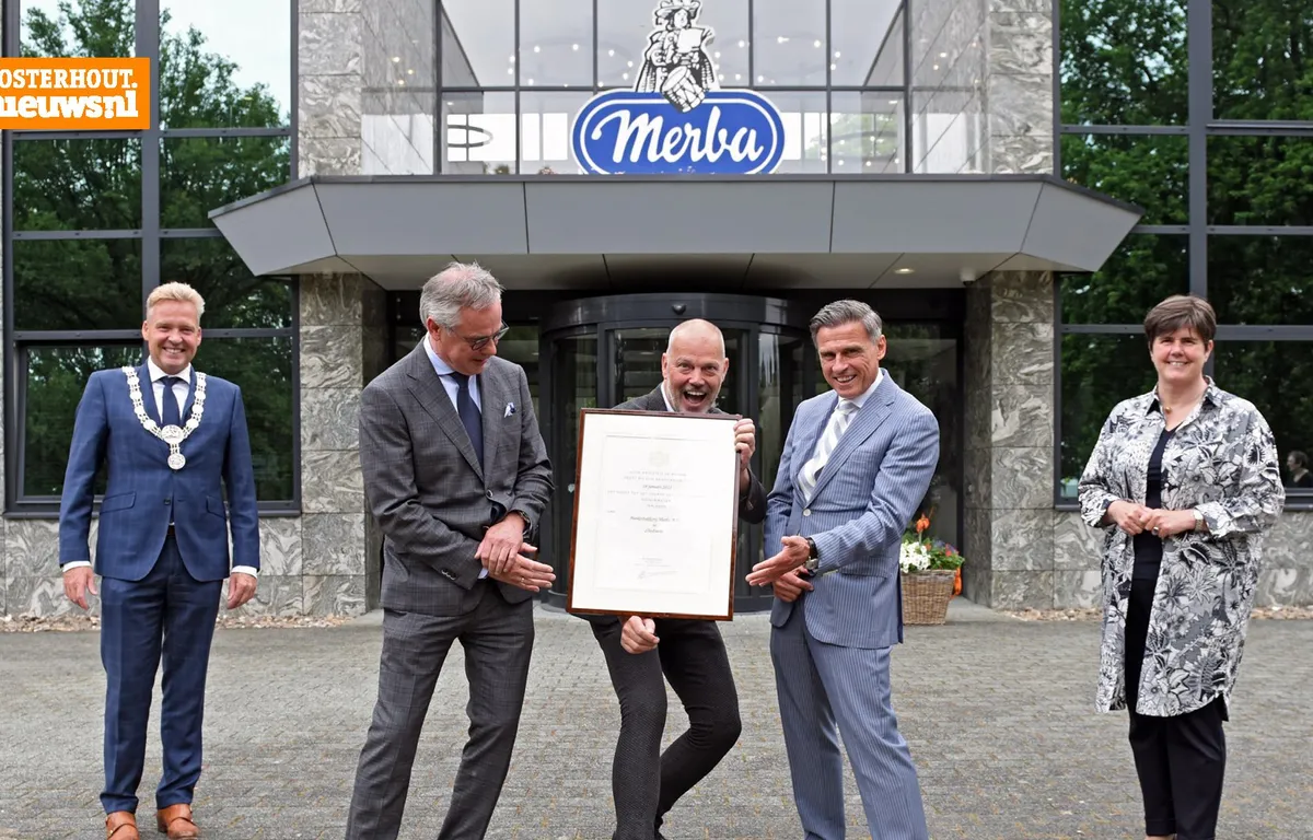 Predicaat ‘Koninklijk’ verleend aan Banketbakkerij Merba