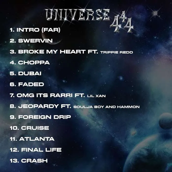 Rarri deelt tracklist van aankomende album met grote overleden ...