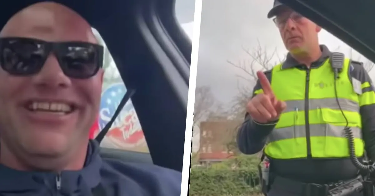Alex Soze maakt agent boos in vlog: 'Ik gedraag me niet!' (VIDEO)