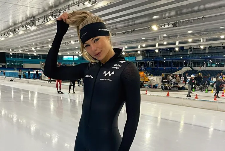 'Wereldberoemde ster heeft het gemunt op schaatster Jutta Leerdam' (FOTO)