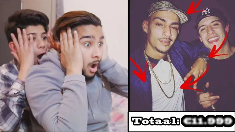 YouTuber raadt hoeveel de outfits van bekende Nederlandse rappers kosten