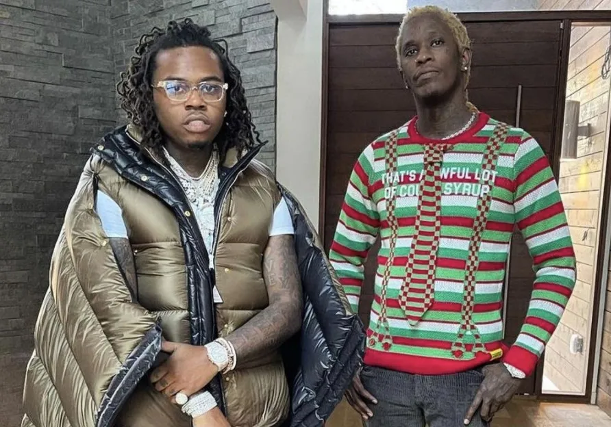 Young Thug en YSL Records crew nemen matching tattoos