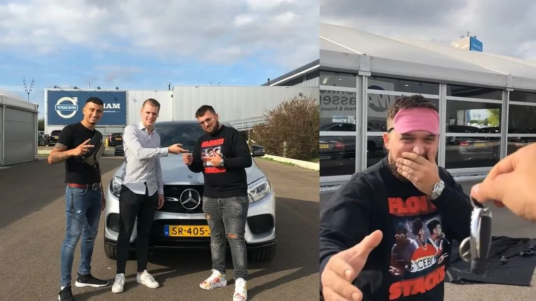 Nesim Najih verrast producer Fraasie met een nieuwe auto