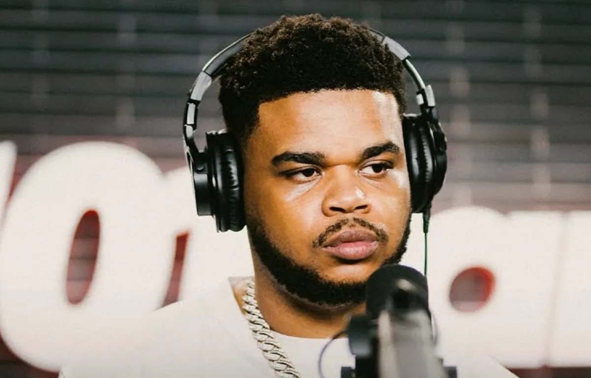 Engelse rapper K-Trap doet 101Barz sessie