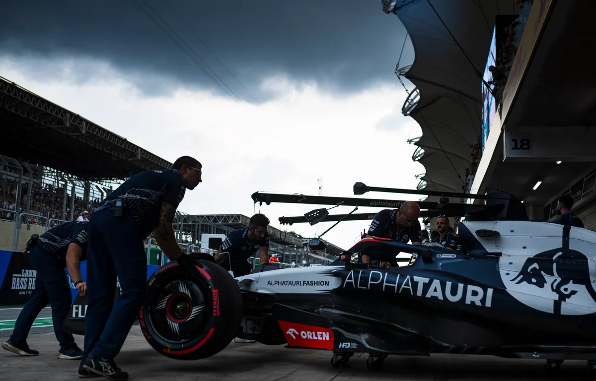 Roof On Grandstands Collapses After Massive Storm Hits Interlagos Circuit