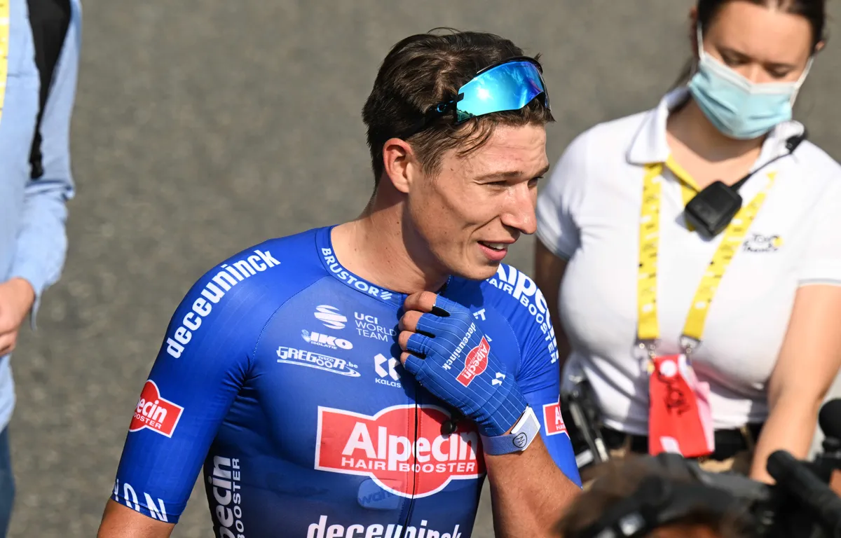 Jasper Philipsen träumt vom Sprint beim Omloop Het Nieuwsblad 2024 ...