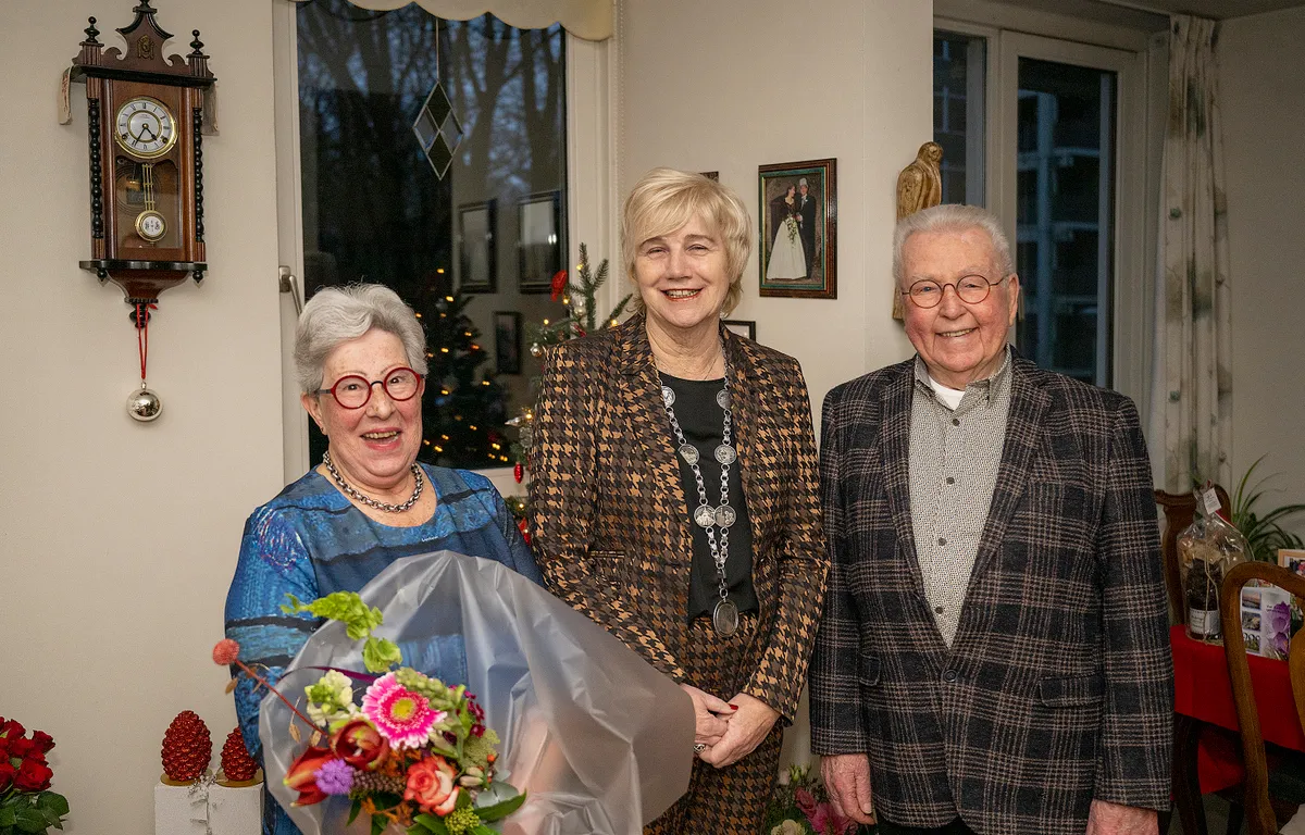 Oost en Aartje Rodermond-Makenbach zijn 60 jaar getrouwd