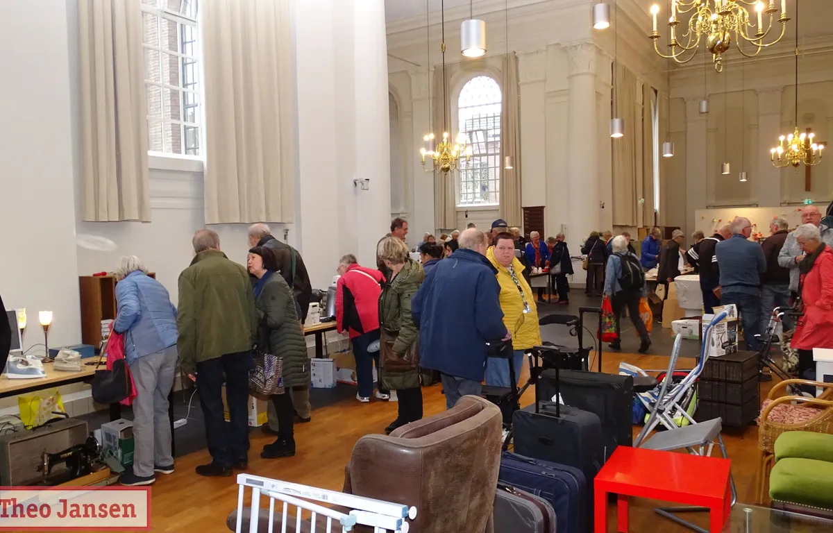 Voorlopig laatste Bazaar in Grote Kerk te Velp