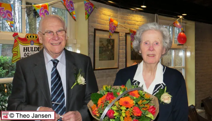 Echtpaar Jansen-Van Remmen viert 60-jarig huwelijk