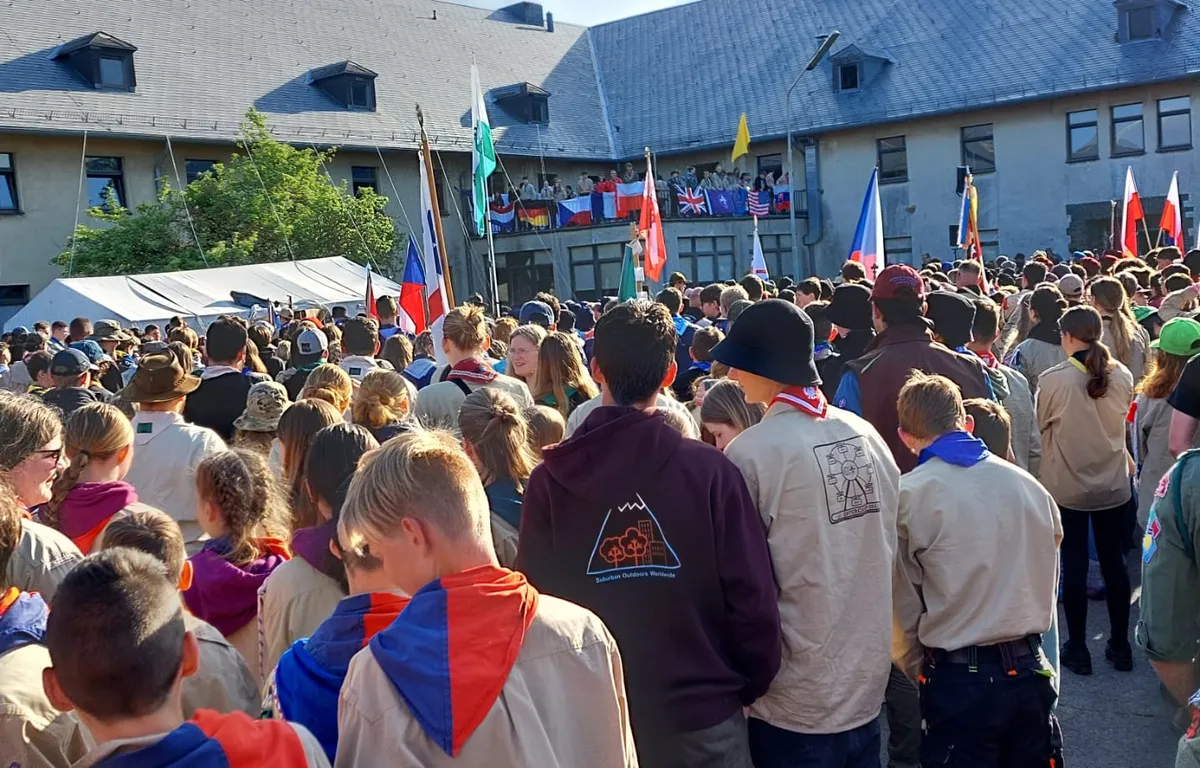 Scouts van scouting Pegasus namen deel aan Intercamp in Duitsland