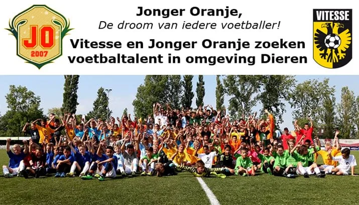 Jonger Oranje, de droom van iedere voetballer!
