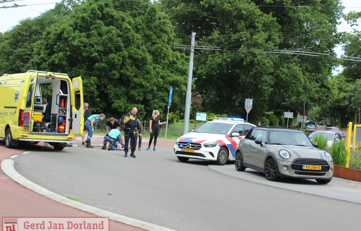 Eenzijdig ongeval op rotonde Arnhemsestraatweg - Nordlaan Velp