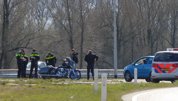 44 jarige Arnhemmer gewond bij ongeval op A348 Rheden